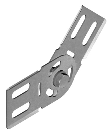 Baks LGJH42 Łącznik przegubowy do korytka, grubość blachy 1,0mm, E90 Kod 142100